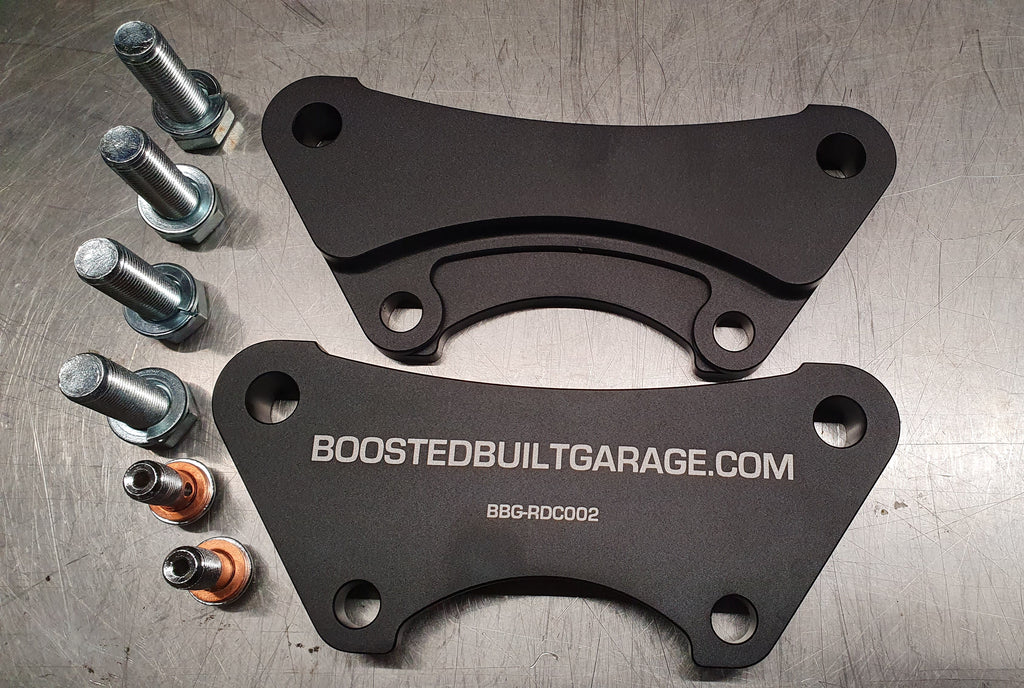 TOYOTA HILUX 4WD REAR DISC BRAKE CONVERSION BRACKETS (Pair) N50, N60 ...